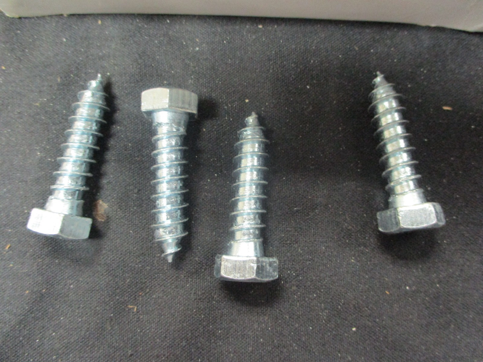 Copper State Bolt P282602 New 3/8X1 1/2" Zinc Lag Screws (QTY 100) | eBay