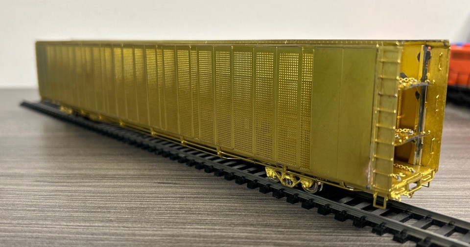 Overland Models HO Brass #OMI-3252 Safe-T-Pack Auto Rack, Tri-Level NOS ...