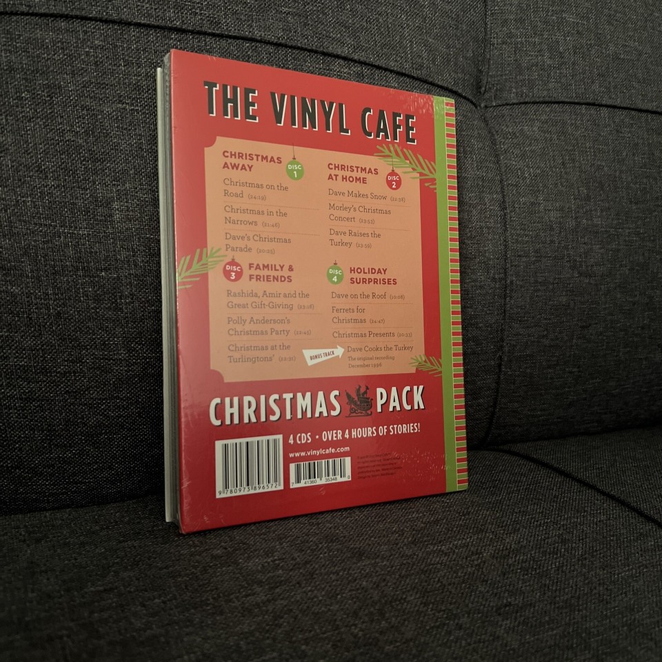 Vinyl Cafe Christmas Pack by Stuart McLean (CD, 2013) 4 Disc Set Brand ...