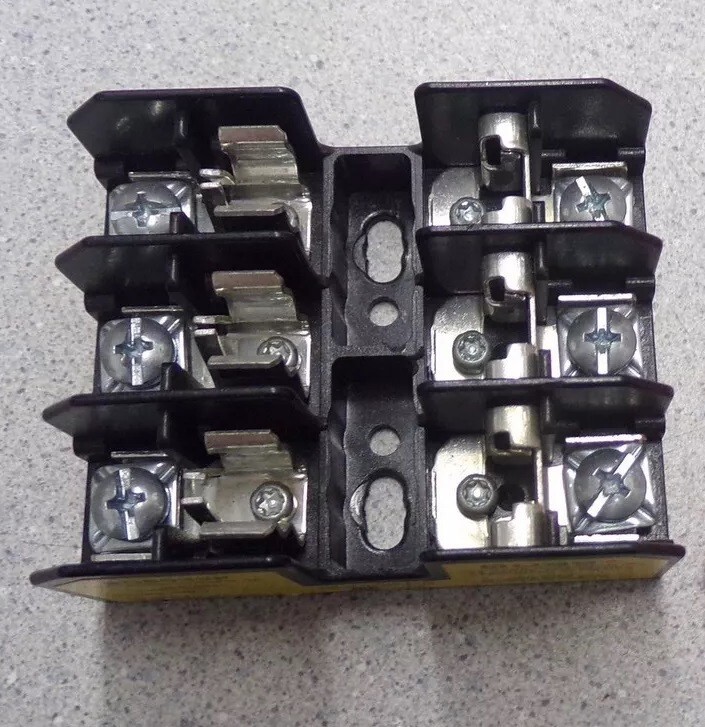 Bussman BC6033S 30A 600V Fuse Block Class CC BUSS Cooper NEW | eBay