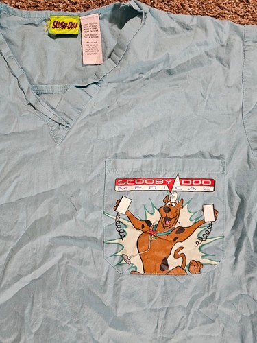 Scooby Doo Medical scrubs Set Medium 2003 "REAR!" Very Rare | eBay