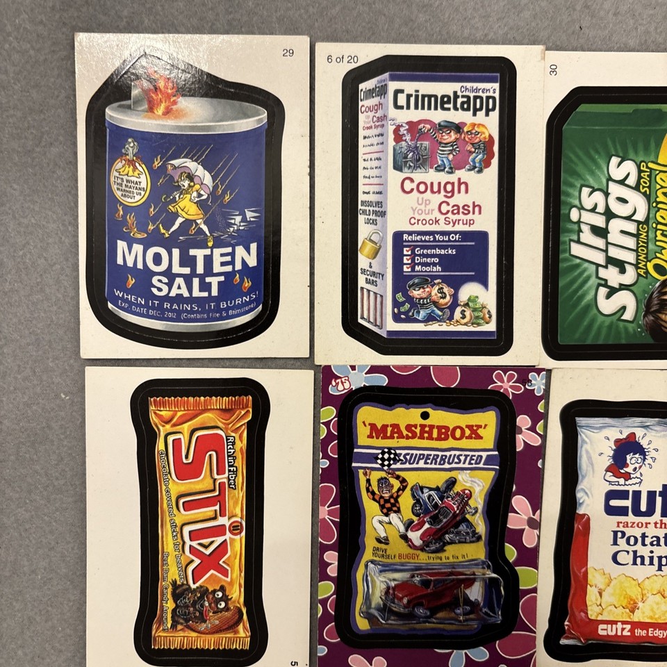 TOPPS Wacky Packages Series 12 total | eBay