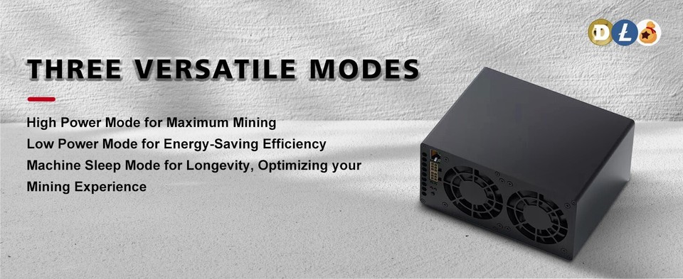 New Goldshell Mini DOGE 3 III Plus 810MH/s 500W LTC DOGE BELLS Miner With PSU | eBay
