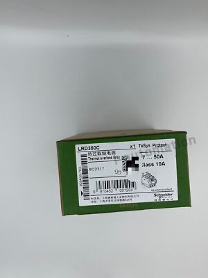 1PC New Schneider Thermal overload relay LRD350C 37-50A free shipping ...