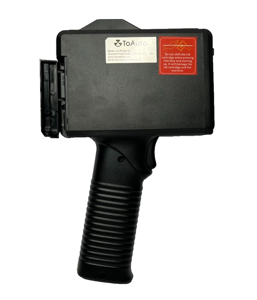 Upgrade Handheld Inkjet Printer 600DPI Logo Date QR Barcode Batch ...