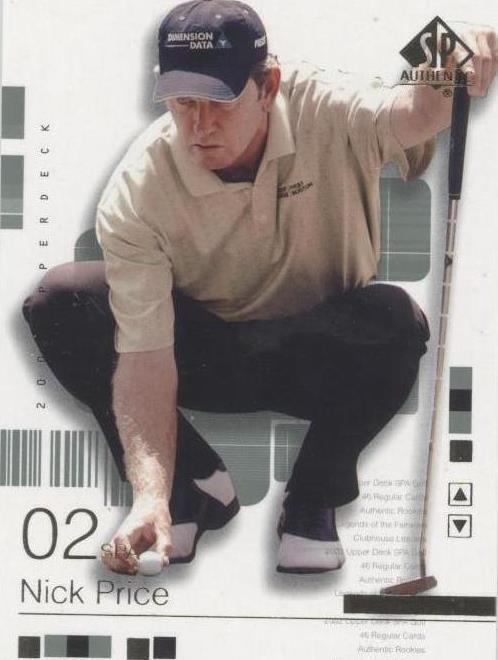 2002 SP Authentic - Nick Price #31SPA for sale online | eBay