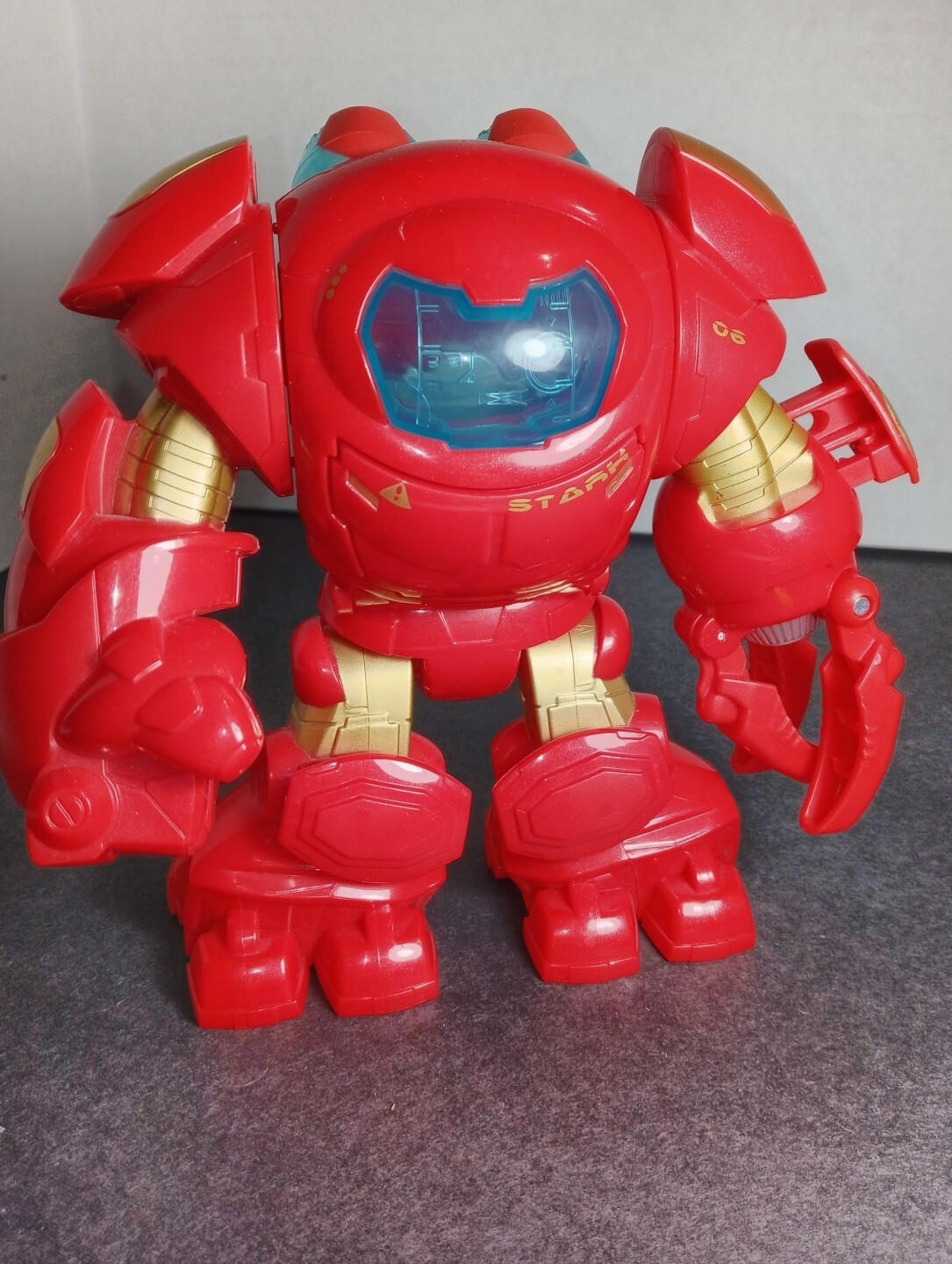 Imaginext Marvel Iron Man Hulk Buster Armor with Spinning Fist - No ...