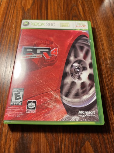 Project Gotham Racing 4 PGR4 Xbox 360 Video Game Complete 882224523516 ...