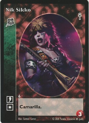 Nik Sikko x1 Toreador 5th Edition Jyhad VTES | eBay