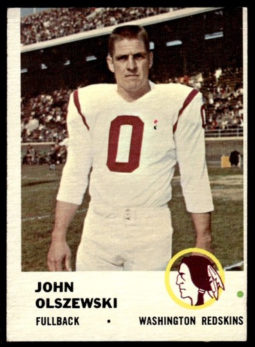 1961 Fleer John Olszewski ^ Washington Redskins #110 | eBay