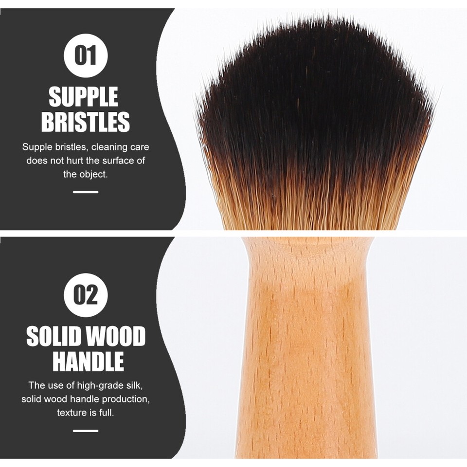 2 Pieces Filter Musical Soft Bristle Dusting Brush | eBay