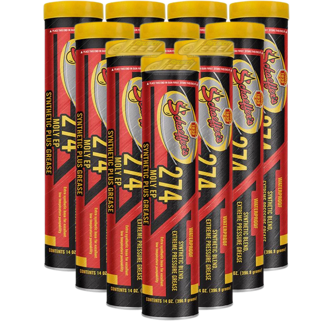 Schaeffer's Oil Moly EP Synthetic Plus Waterproof Grease (10 tubes ...