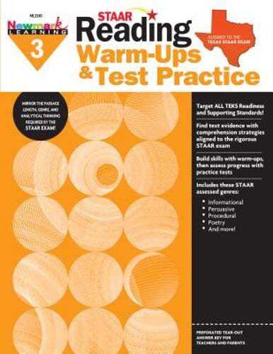 Staar: Reading Warm Ups and Test Practice G3 Workbook by Jessica Pippin ...