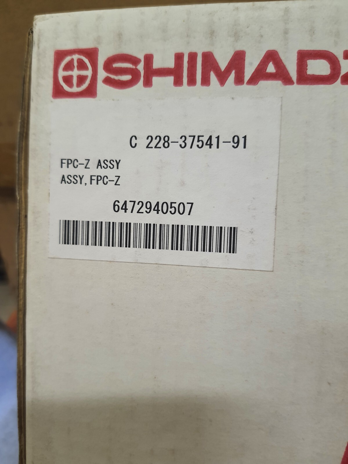 SHIMADZU 228-37541-91 FPC-Z SENSOR ASSY for sale online | eBay