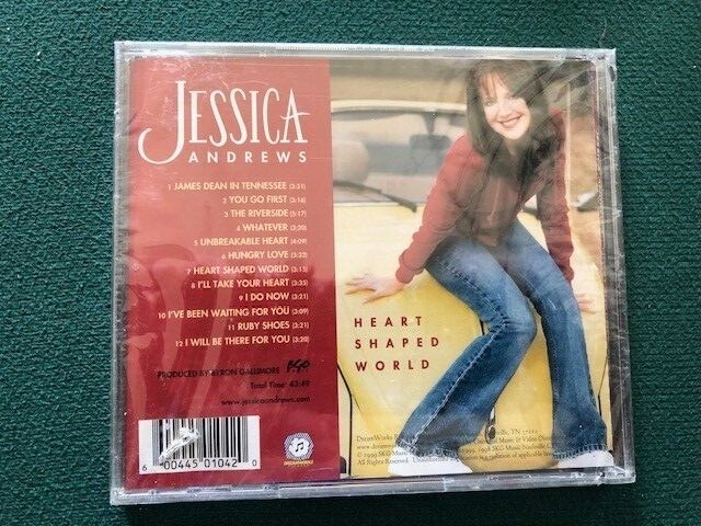 Heart Shaped World by Jessica Andrews (CD, Mar-1999, Dreamworks SKG ...
