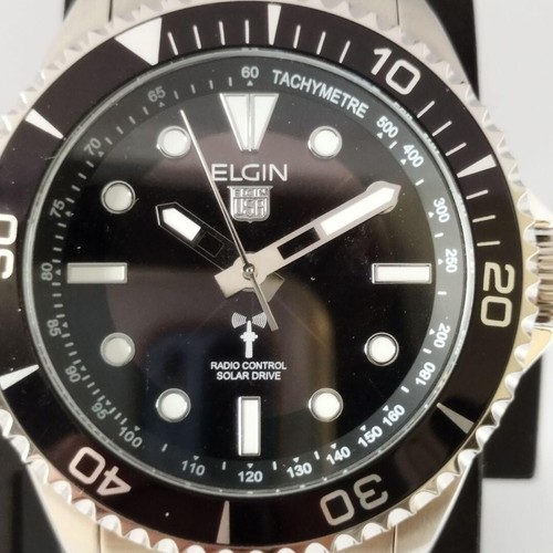 Elgin Solar Drive Solar Men's Watch Vintage Free Shipping Japan | eBay