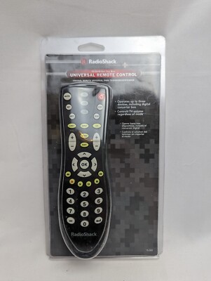 Vintage RadioShack Universal Remote Control TV DVD Set 15-302 NEW SEALED | eBay