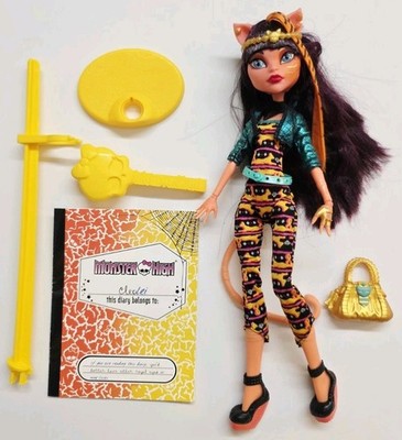 Monster High Freaky Fusion 2013 Mattel Cleolei Doll Cleo DeNile Toralei ...