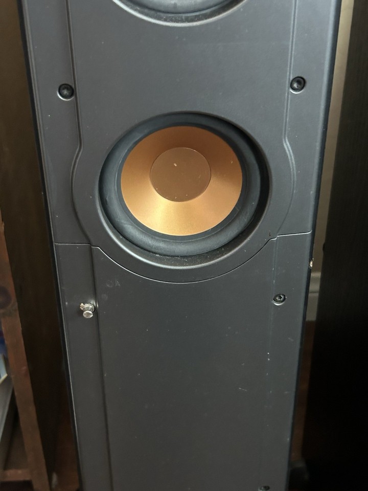 Klipsch Series RF-10 Tower Speakers Black Home Theater Pair Two | eBay