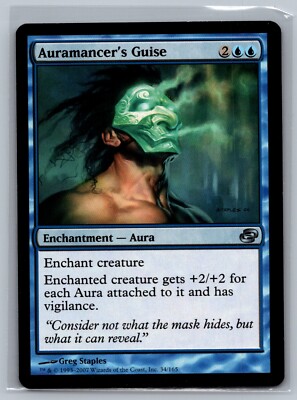 Magic The Gathering Planar Chaos Auramancer's Guise #34/165 MTG TCG CCG ...