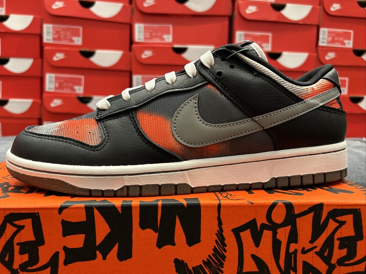 Nike Dunk Low Retro PRM Graffiti Pack “Black Red” - Men's Nike Dunk Low Retro PRM Graffiti Pack “Black Red” - Men's
