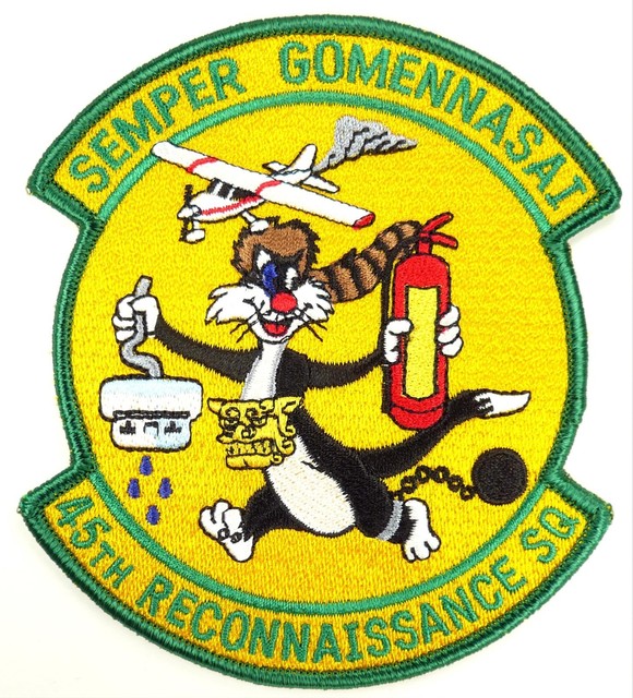 USAF 45th RS RECONNAISSANCE SQUADRON PATCH | eBay