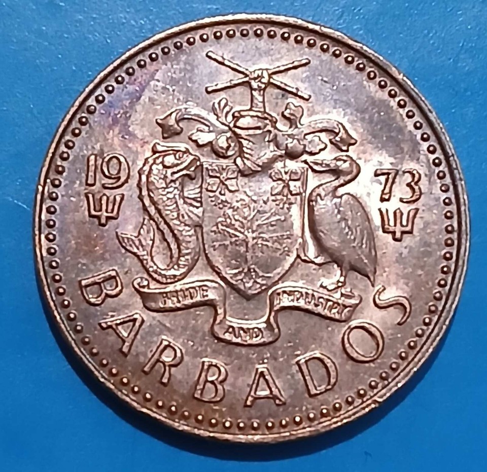 Barbados 1 cent 1973 Coin | eBay