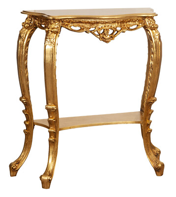 Consolle Legno Biscottini Foglia Oro Antic Decoro Classico Italiano ...