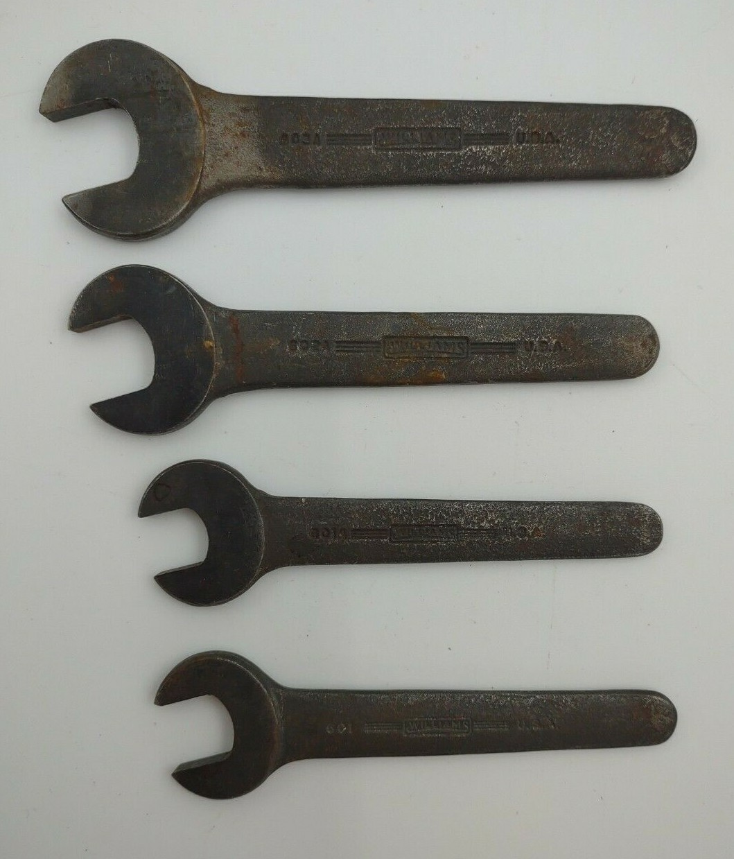 Williams Check Nut Wrench Special Open End Lot of 4 | eBay