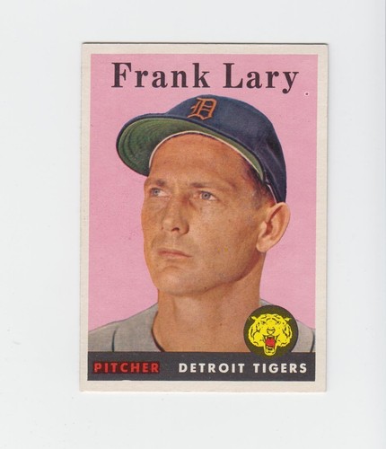 1958 Topps Frank Lary #245 | eBay