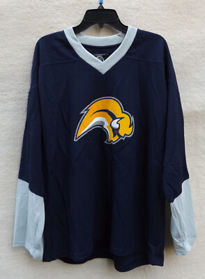 NHL Buffalo Sabres 2006-10 Vintage "Woody" "Buffaslug" Old Logo Jersey ...
