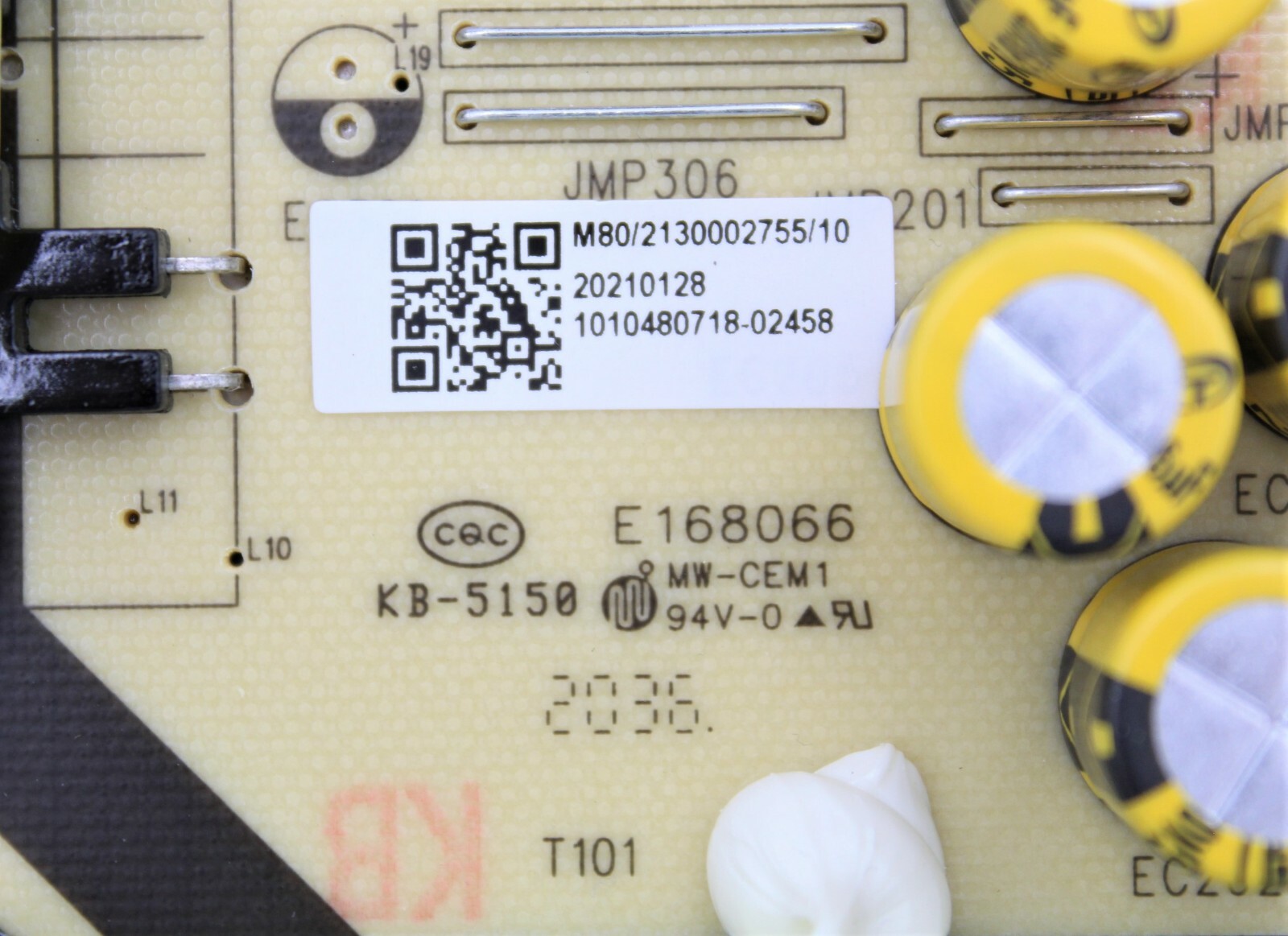 ONN+100012586+Power+Supply+Board+Tv5502-zc02-01+E168066 for sale online ...