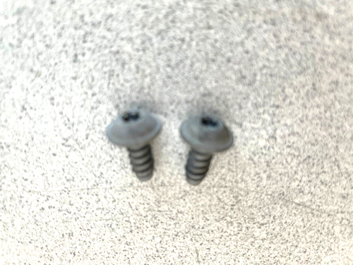 2007-2013 BMW X5 3.0Si E70 ~ 2 WINDOW GUIDE BRACKET SCREW ~ 07147187828 ...