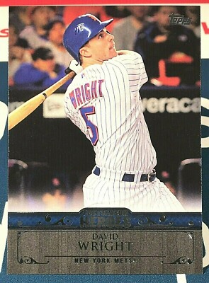 David Wright 2013 Topps Update Postseason Heroes #PH-20 New York Mets ...