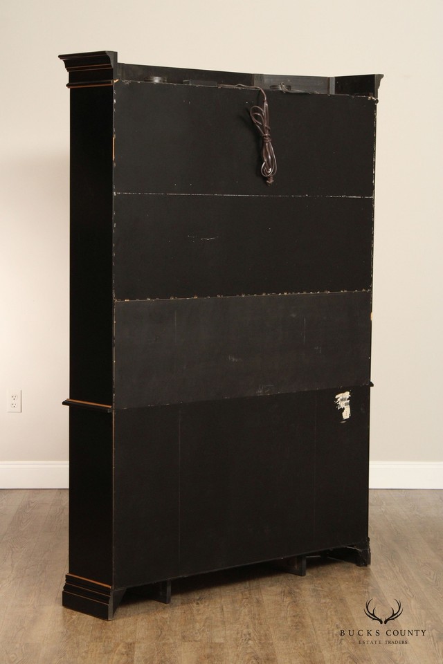 Jasper Cabinet Chinoiserie Decorated China Display Case | eBay