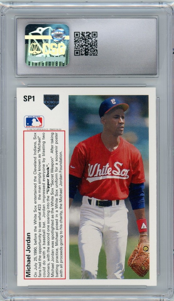 1991 Upper Deck Michael Jordan RC #SP1 CSG 9.5 Rare Michael Jordan ...