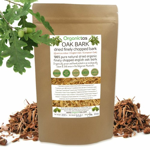 Oak Bark Dried Herb Tea Health Benefits for Gums, Skin, Hair, Digestive ...