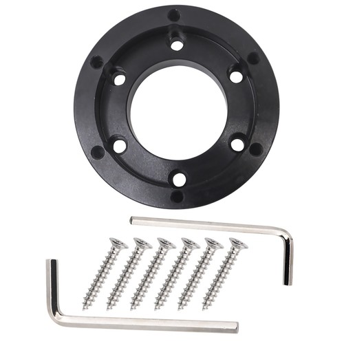 Black 70MM Racing Steering Wheel Adapter Plate Part For Logitech G29 ...