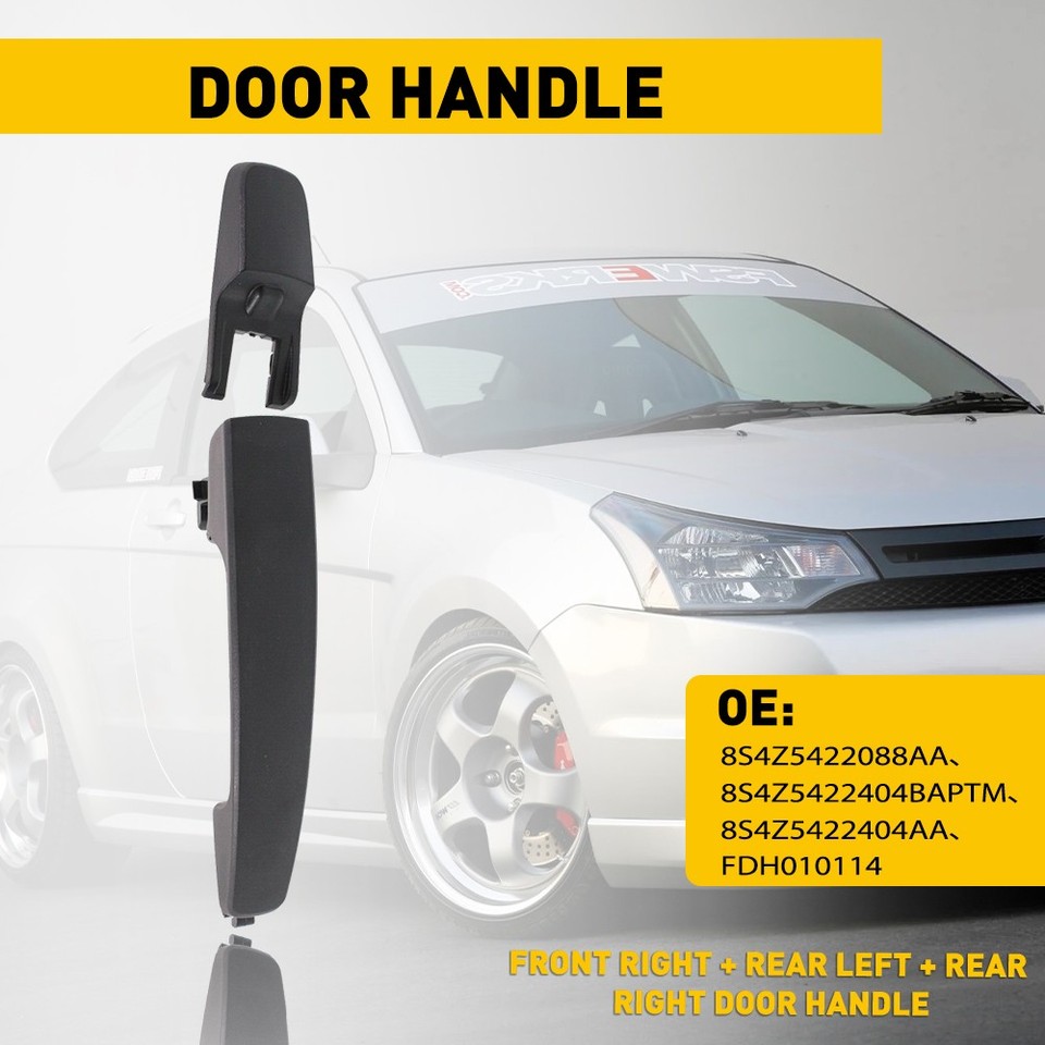 FRONT/REAR RIGHT /LEFT EXTERIOR DOOR HANDLE REINFORCEMENT FIT 2008-11 ...