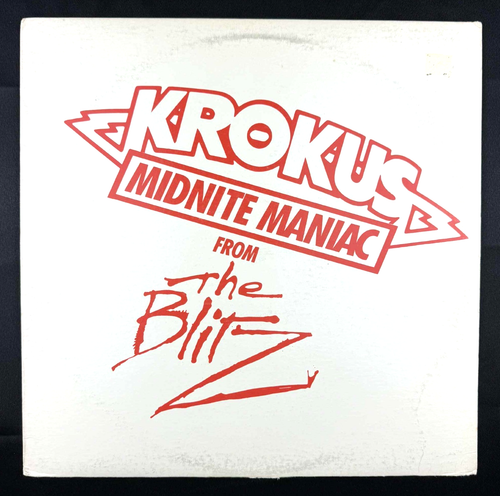 Krokus - Midnite Maniac vinyl record Promo Copy 12" Double Single EX | eBay