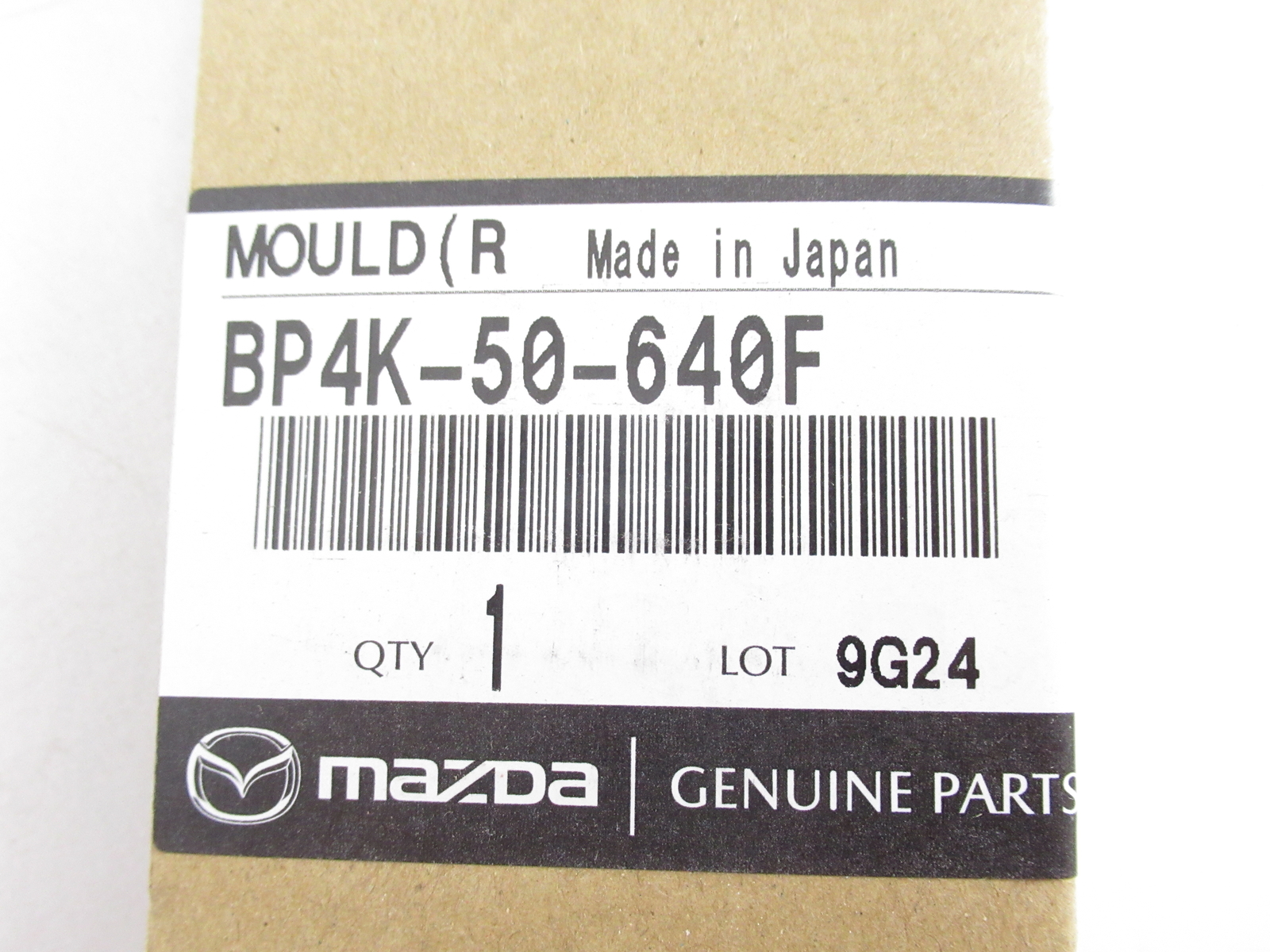 Genuine OEM Mazda BP4K-50-640F 660G 670G Belt Molding Sweep ...