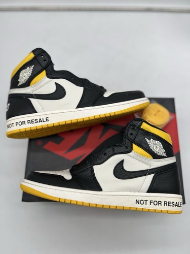 Sz 8.5 Air Jordan 1 High OG NRG Not For Resale Varsity Maize White ...