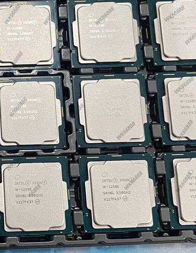 Intel Xeon W-1250E SRH6L 3.50GHz 6-core 12MB cache socket 1200 80W CPU ...