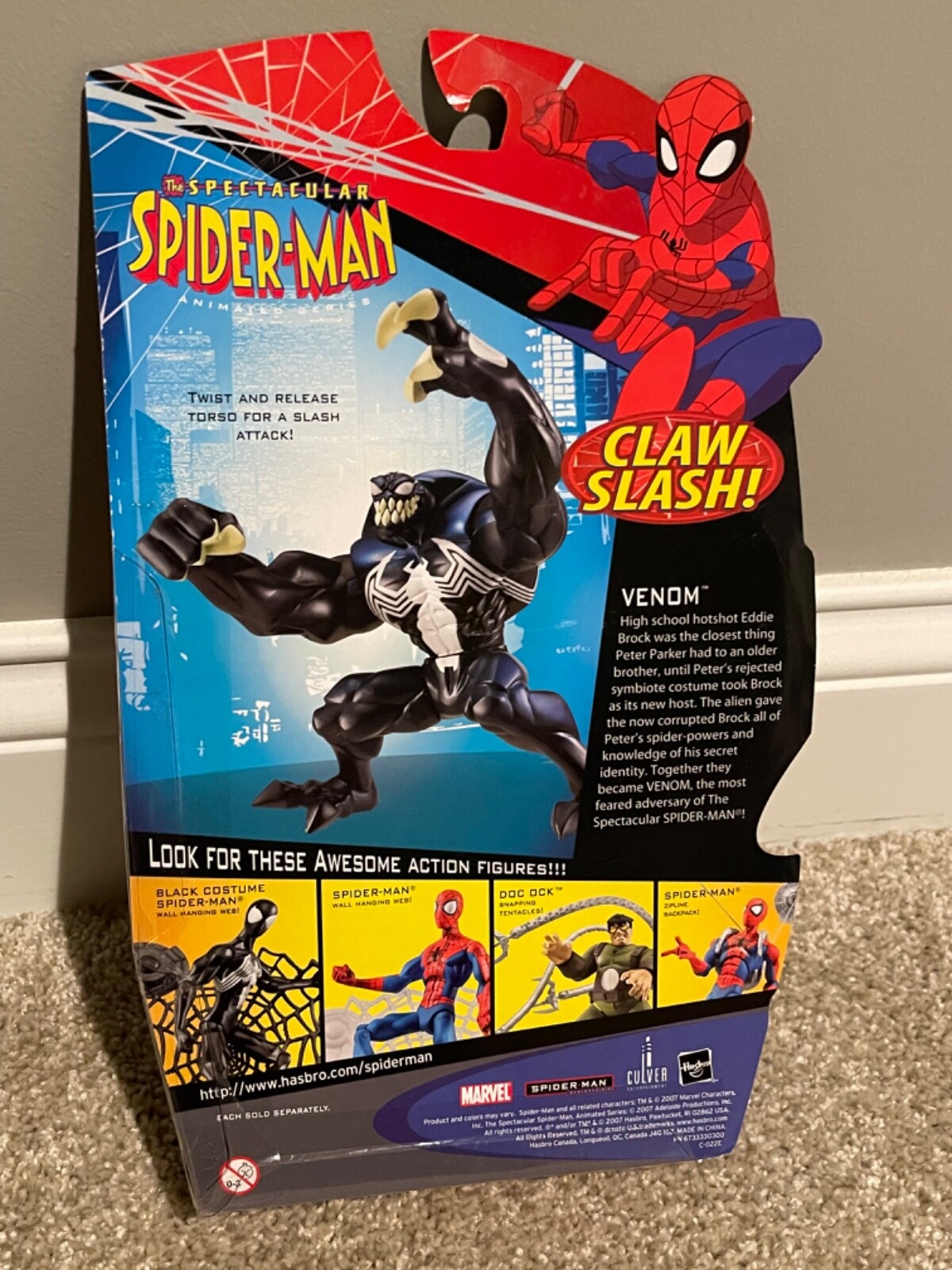 Venom Spiderman Slash