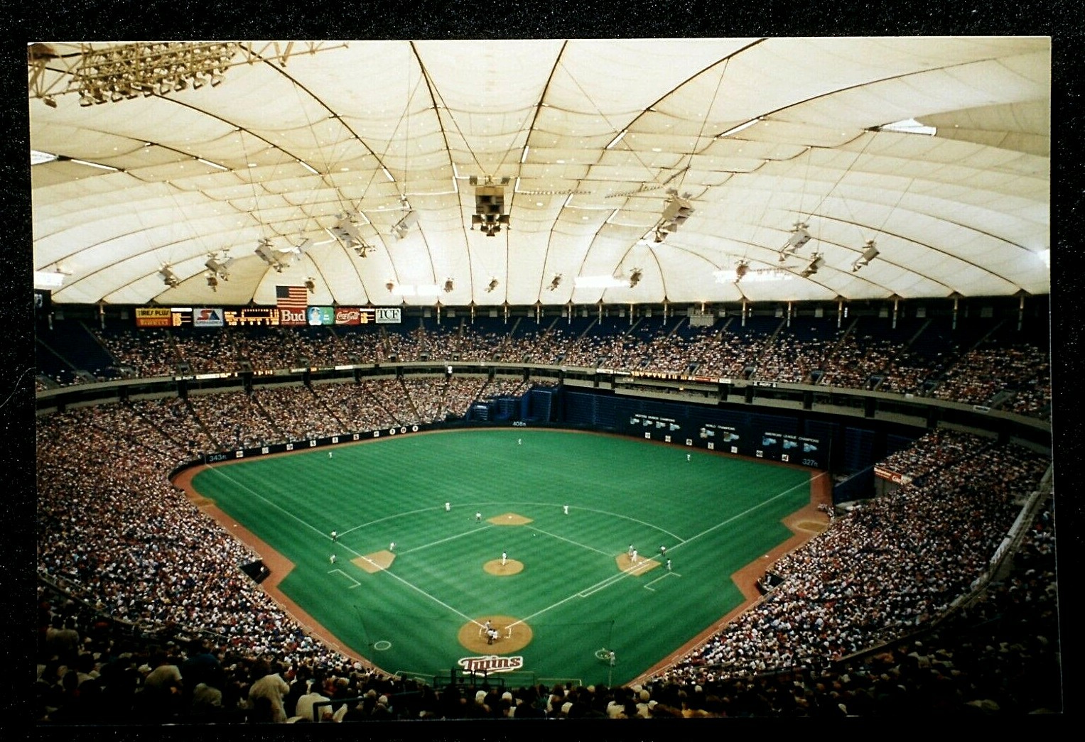 METRODOME 4"x 6" PHOTOGRAPH From Original Negative MINT MINNESOTA TWINS ...