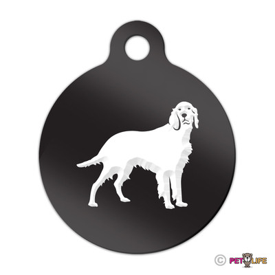 Irish Setter Engraved Keychain / Round Tag with Tab red Many Colors | eBay