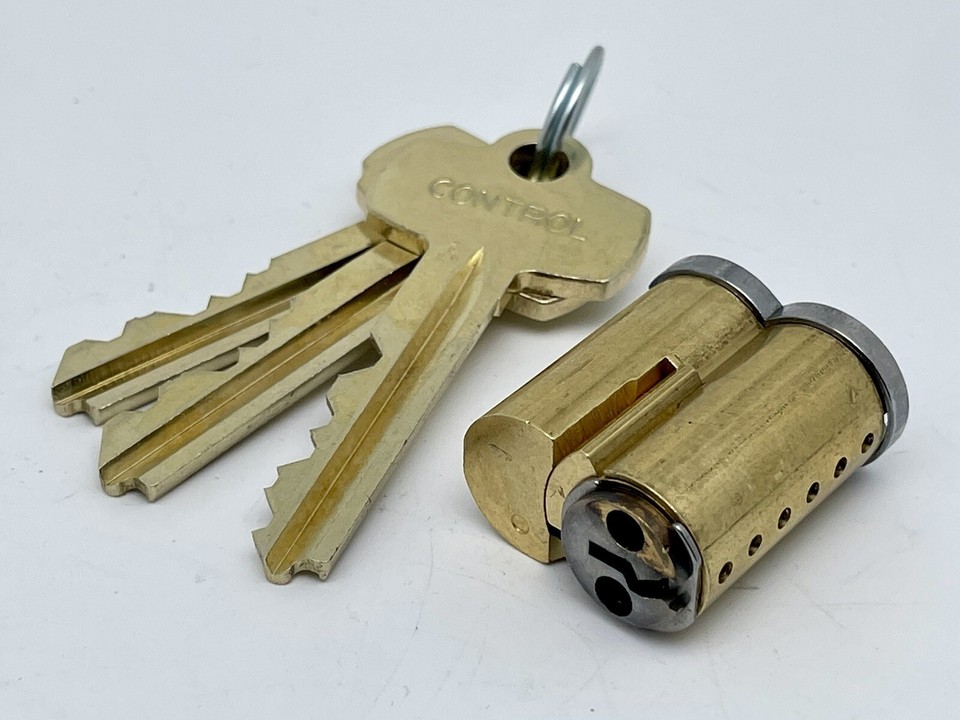 YALE A600 6-Pin A2 SFIC in KSP Housing w/ Security Pins + Op/Ctl Keys ...