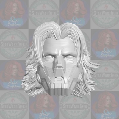 Marvel Rivals Winter Soldier custom head for 1:12 1:18 1:10 & 1:6 ...
