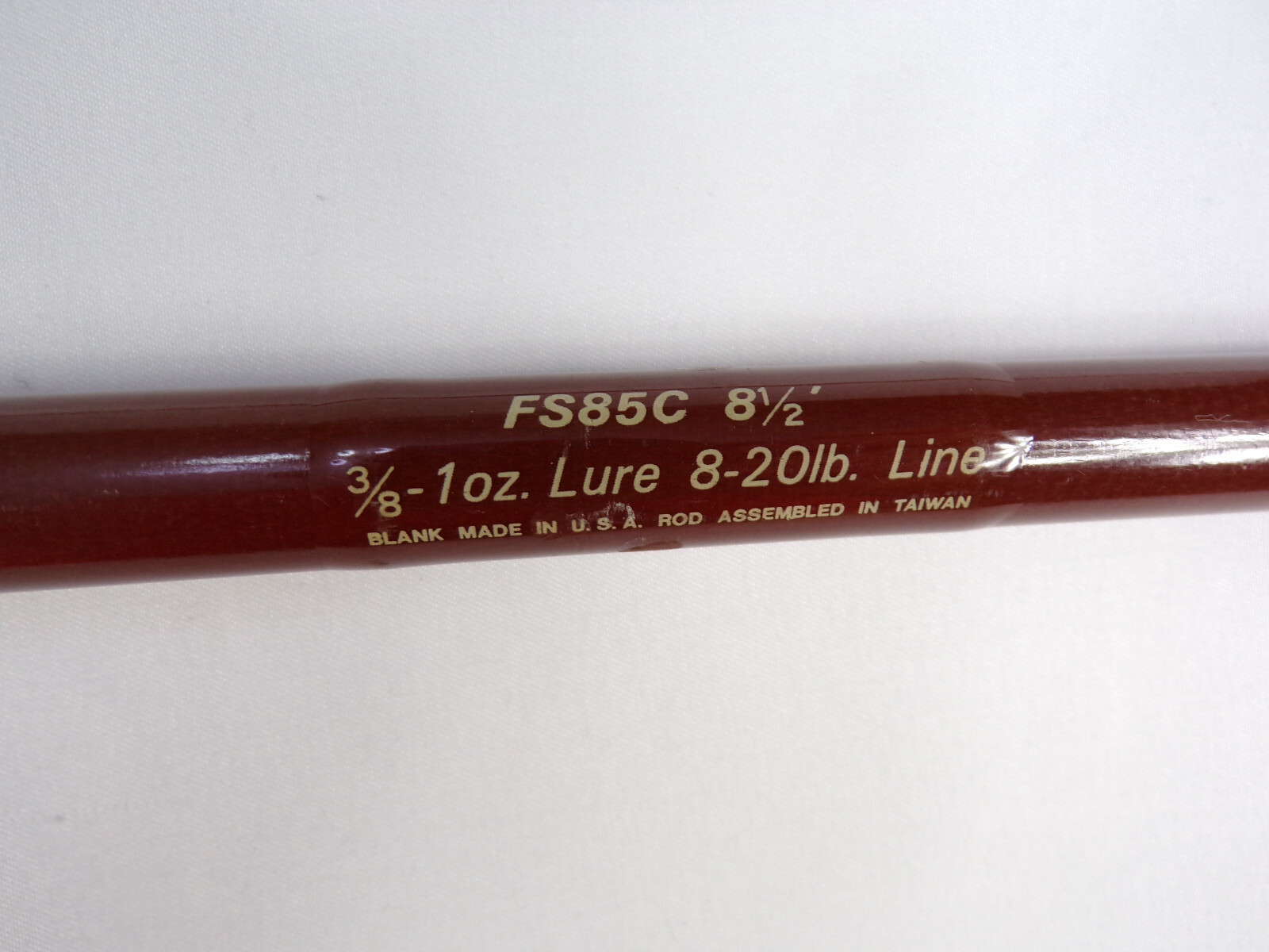 Rare FENWICK FS85C 8-1/2' Rod 2 Piece Trolling Downrigging 3/8-1oz,8-20 ...