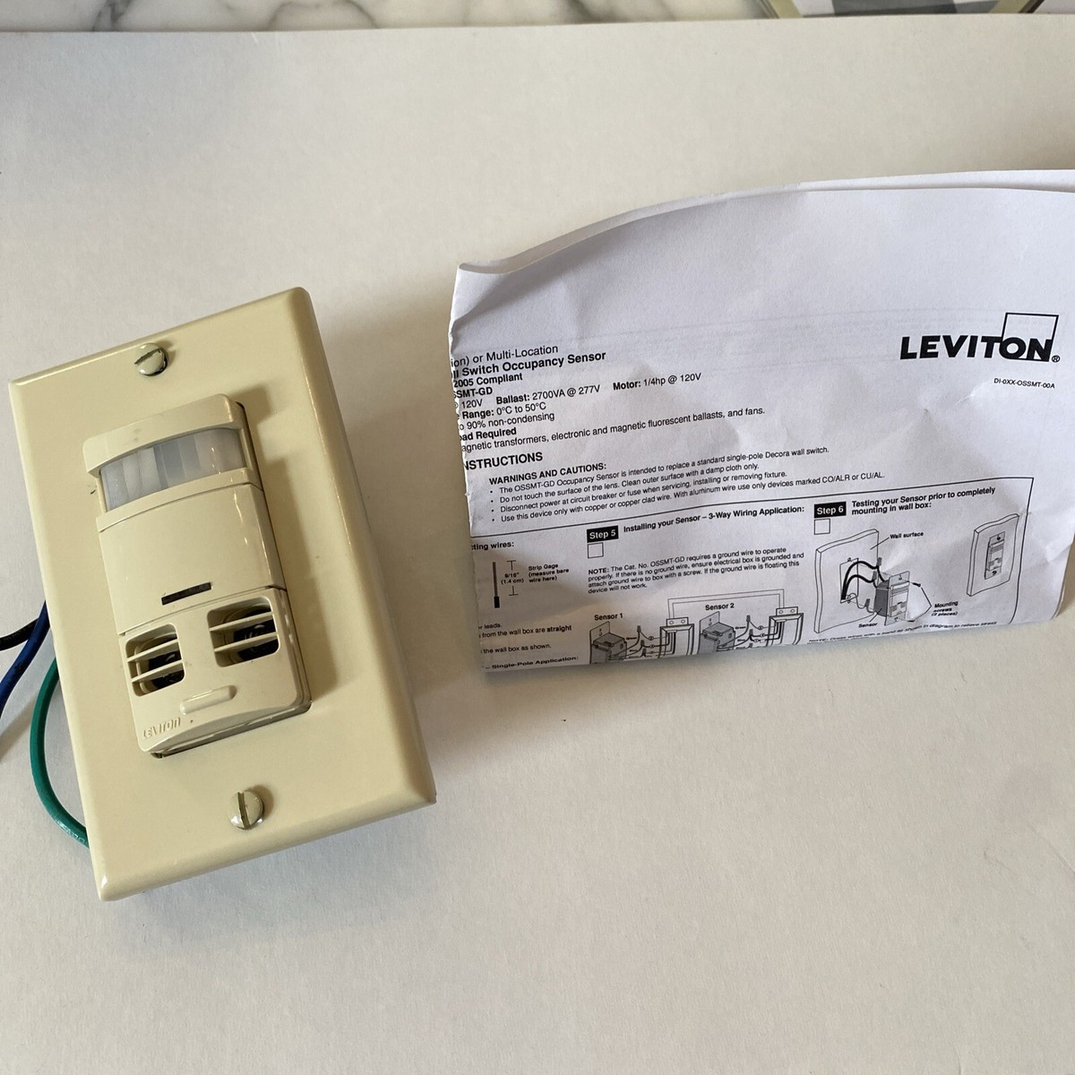 Leviton Occupancy Switches Leviton Wall Switch Occupancy Sensor,